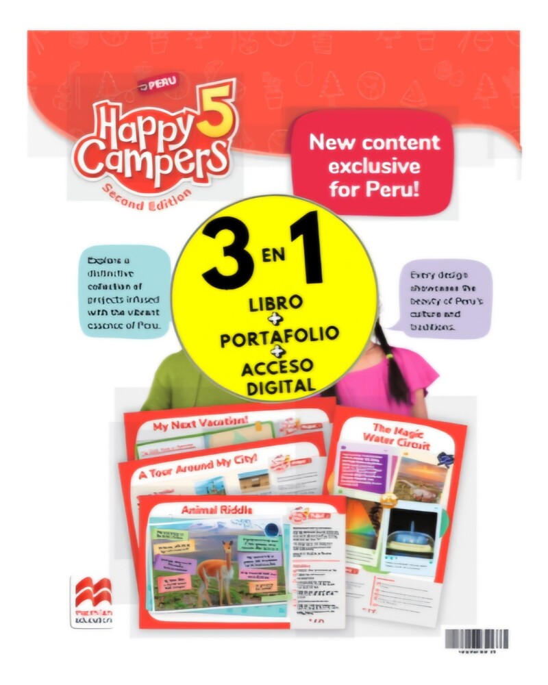 PACK HAPPY CAMPERS SECOND EDITION 2° – Distribuidora Lujaam's