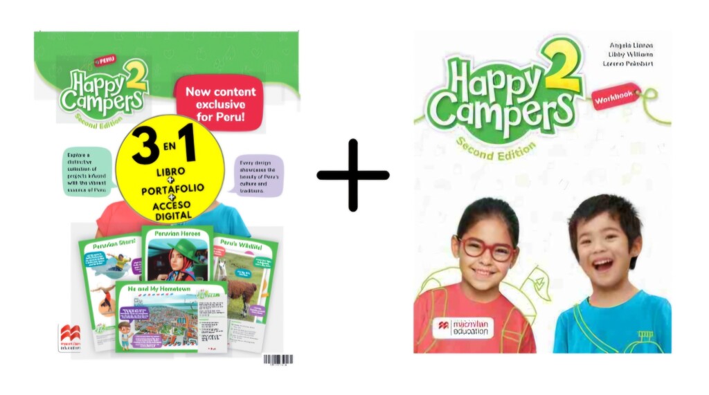 PACK HAPPY CAMPERS SECOND EDITION 2° – Distribuidora Lujaam's